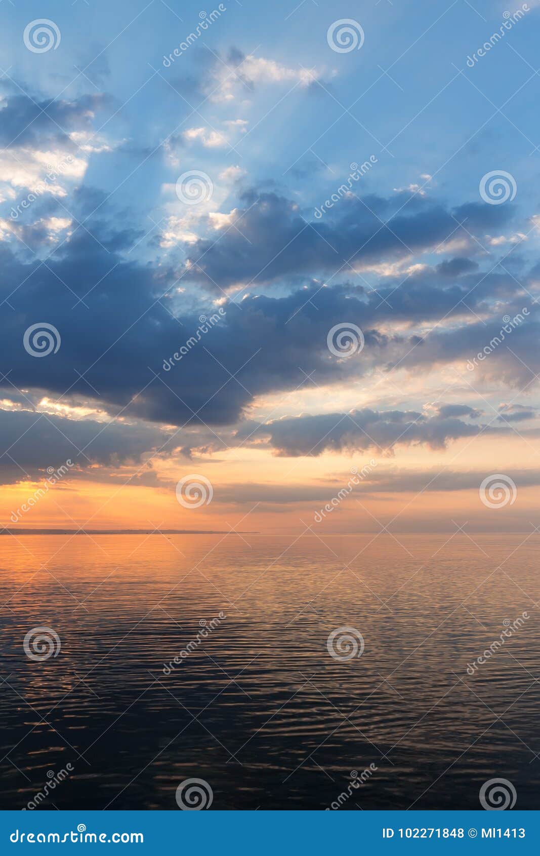 Summer dawn on lake stock photo. Image of lake, beautiful - 102271848