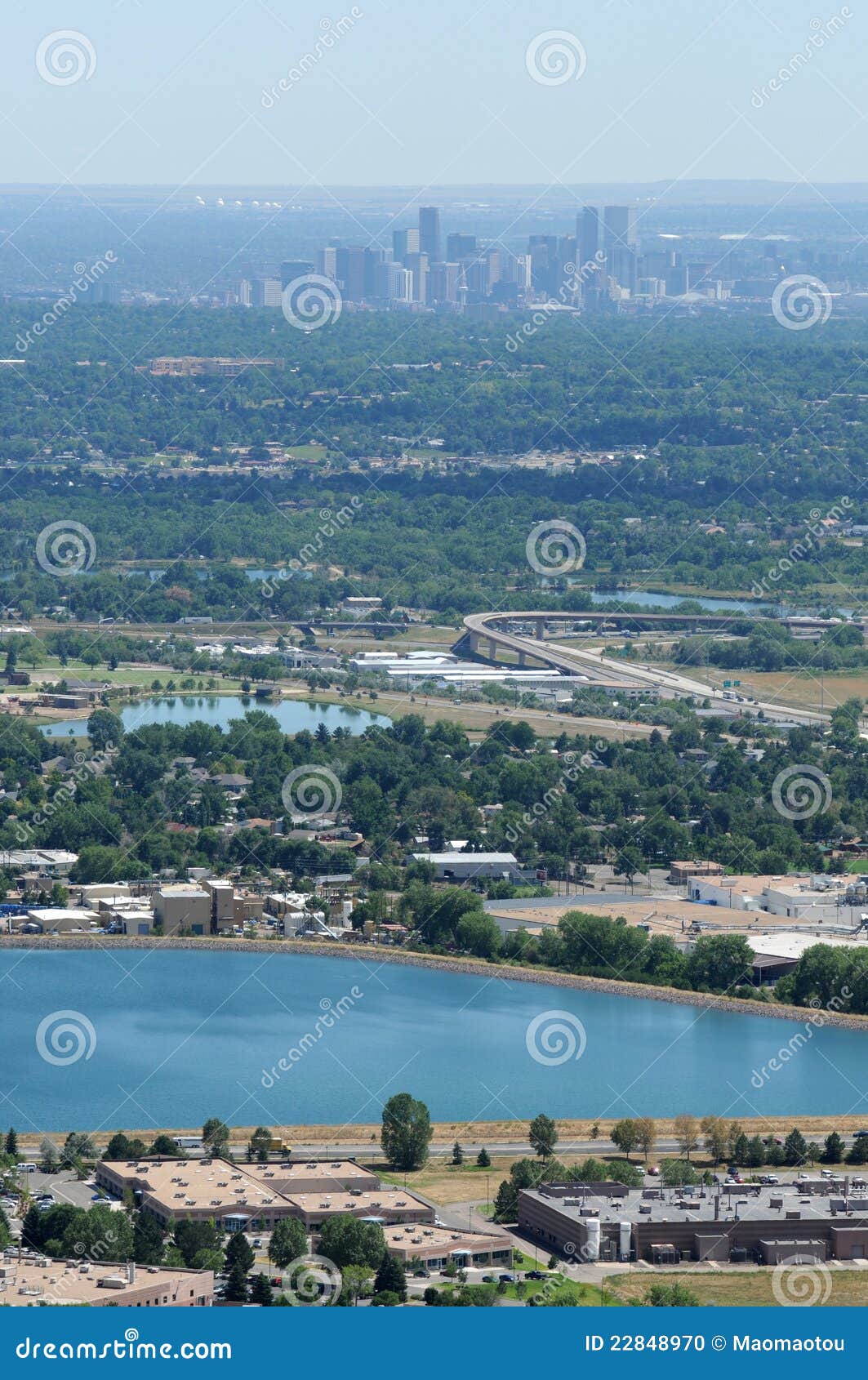 Summer Day of Denver stock photo. Image of denver, park - 22848970