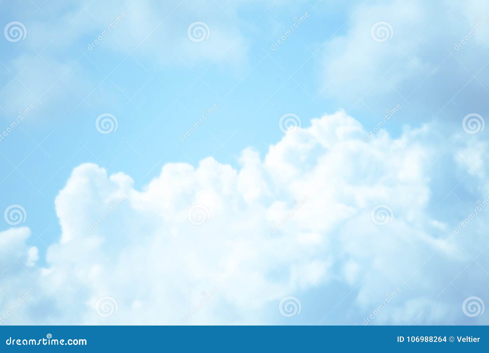BEAUTIFUL BLUE SKY CLOUD of SUMMER Stock Photo - Image of prayer ...