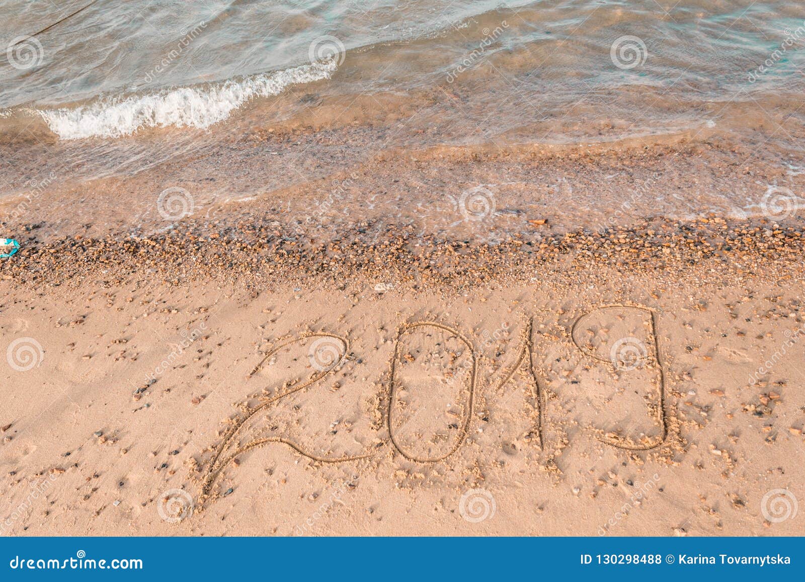 Summer Drawn Letters on a Sandy Beach. Text Template Pattern. Creative ...