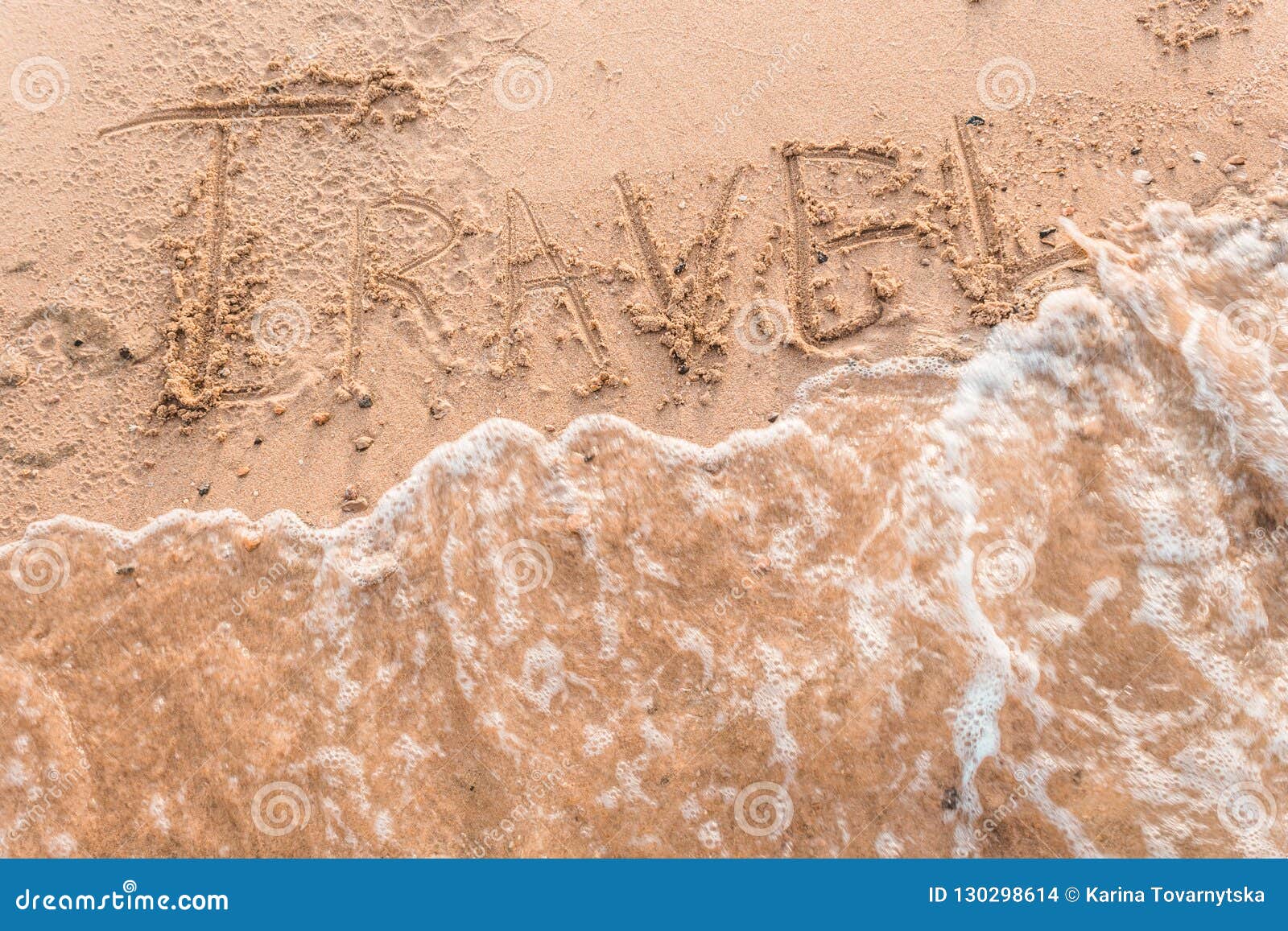 Summer Drawn Letters on a Sandy Beach. Text Template Pattern. Creative ...