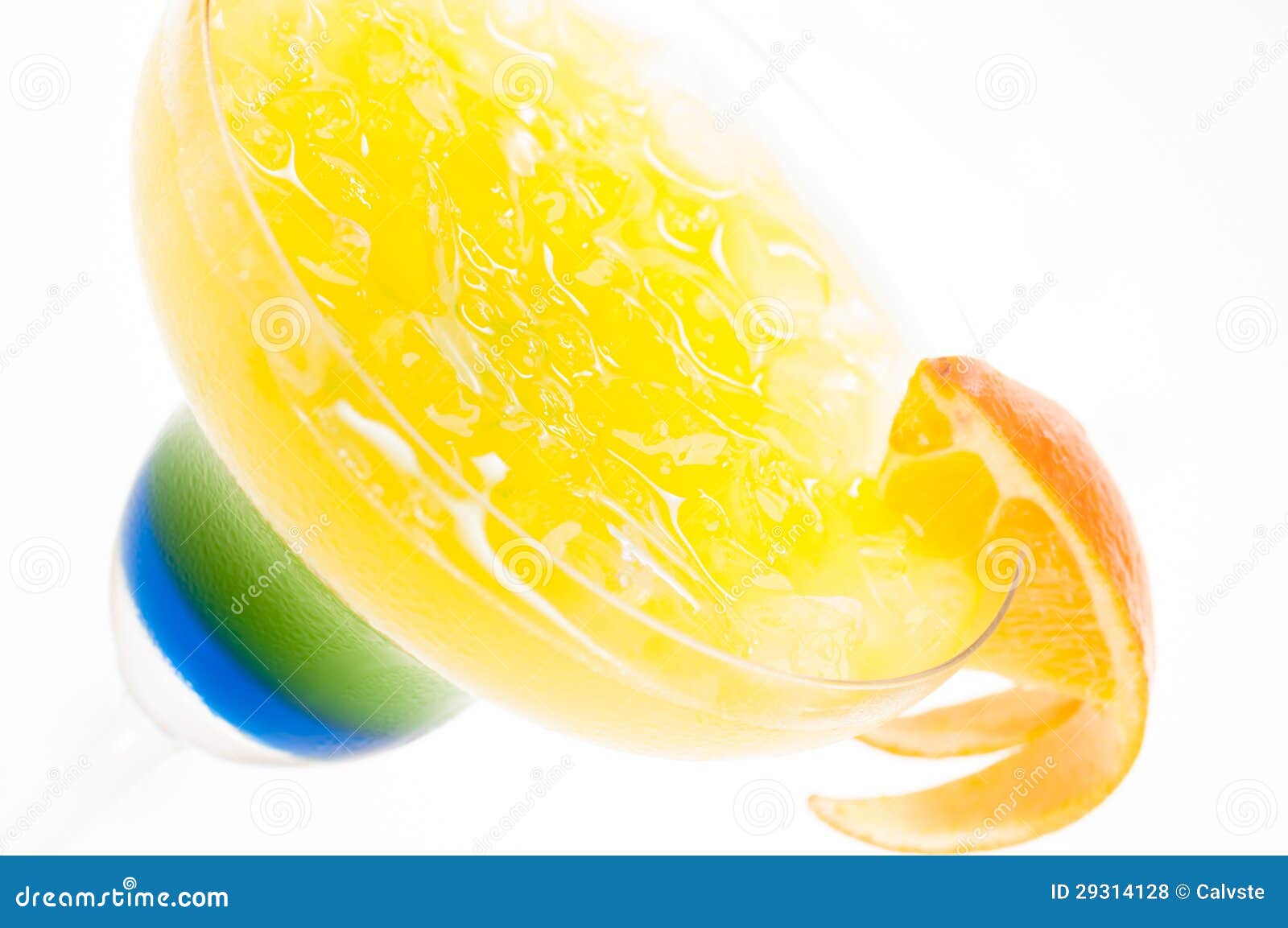 Summer Dream Cocktail Extreme Close Up Stock Photo - Image of drink ...
