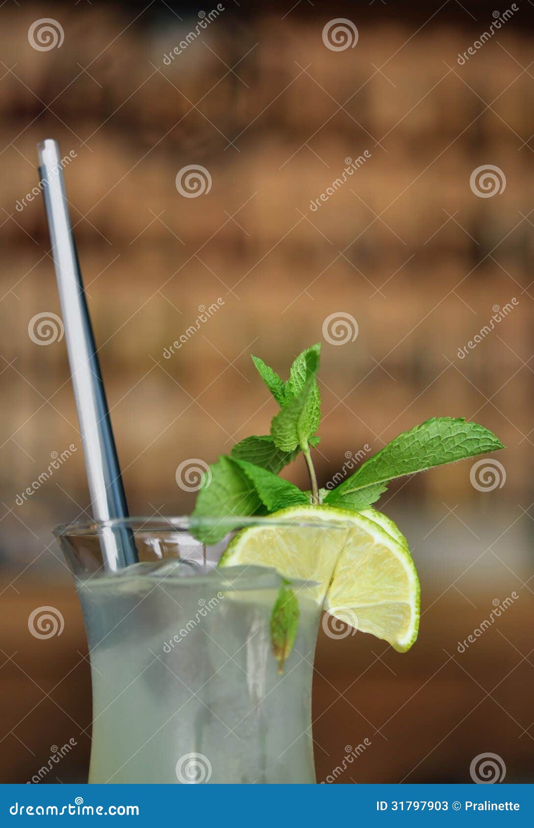 Summer drink lime stock image. Image of lime, liquid - 31797903