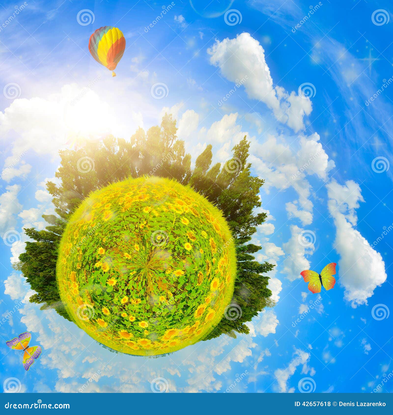 Summer Earth concept stock photo. Image of landscape - 42657618