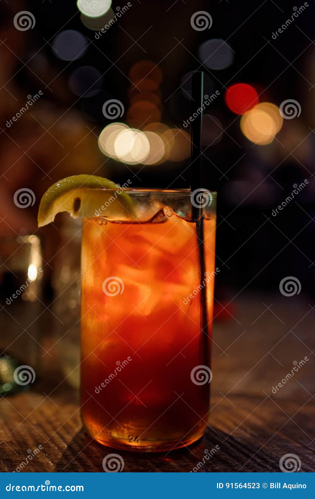 Summer Evening Refreshment stock image. Image of cold - 91564523