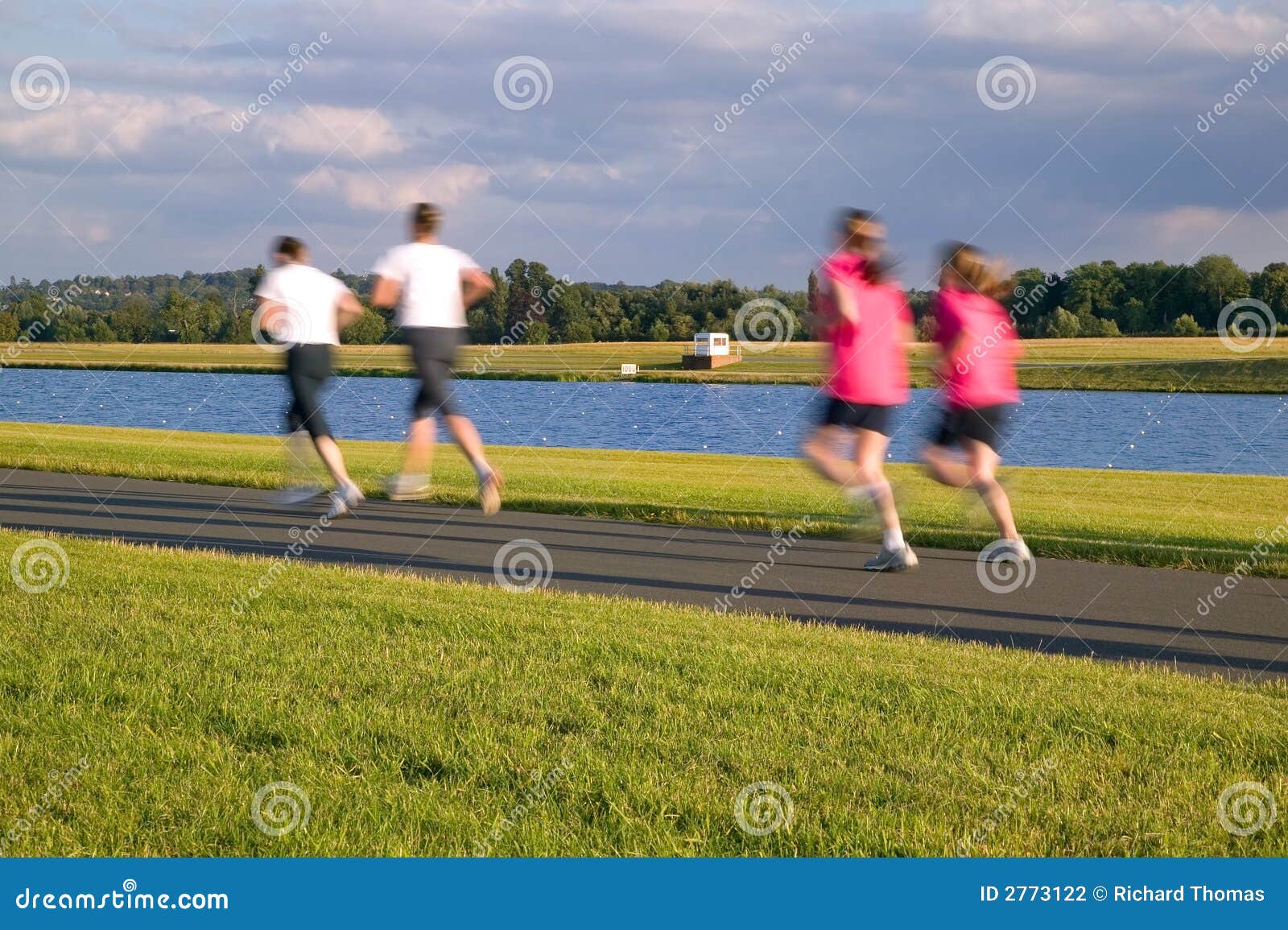 Summer evening running stock photo. Image of marathon - 2773122