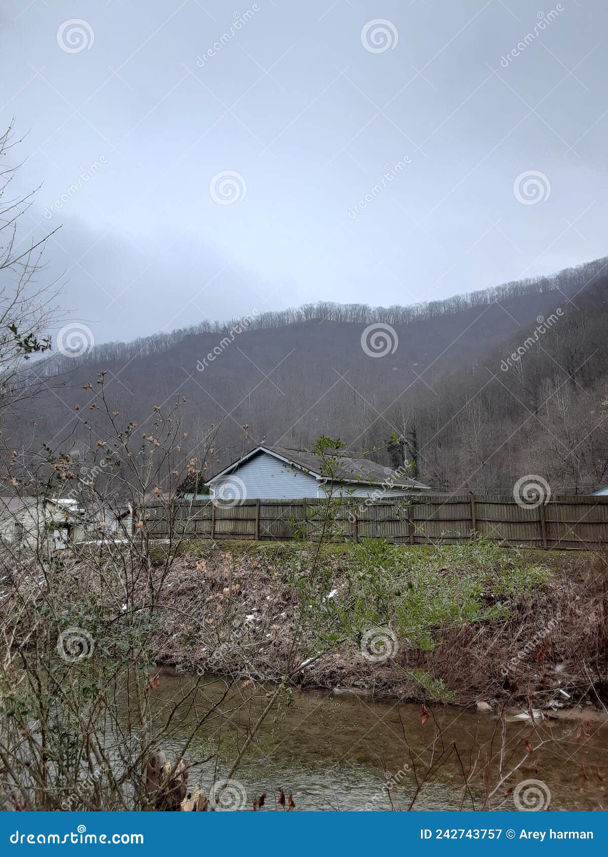 Summer is fading stock image. Image of valley, landscape - 242743757