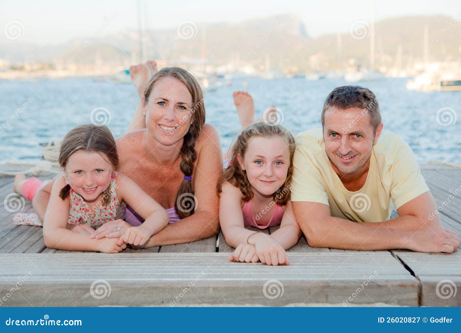 Summer family stock image. Image of vacations, relaxed - 26020827
