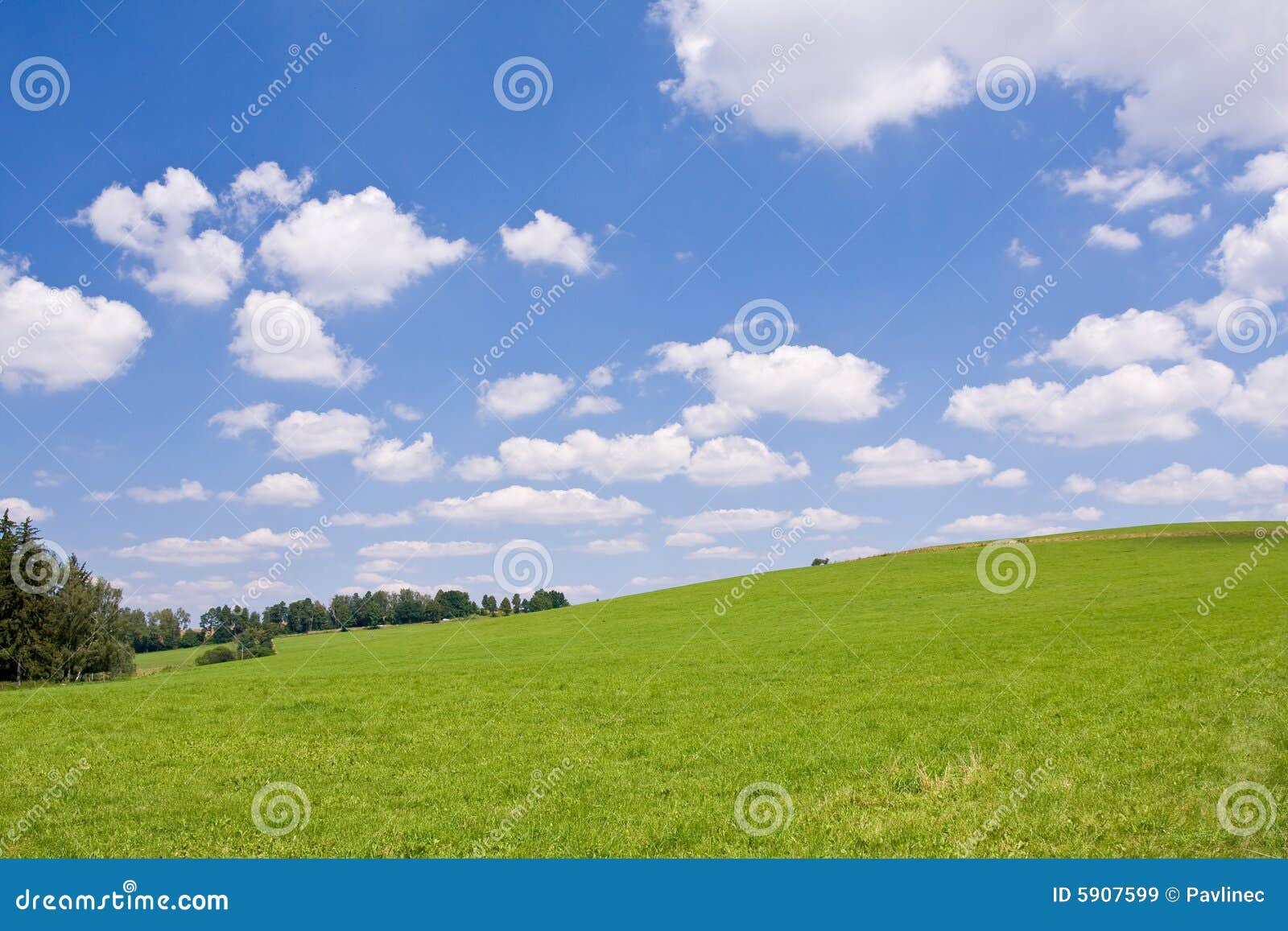 Summer farm land stock image. Image of path, natural, clouds - 5907599