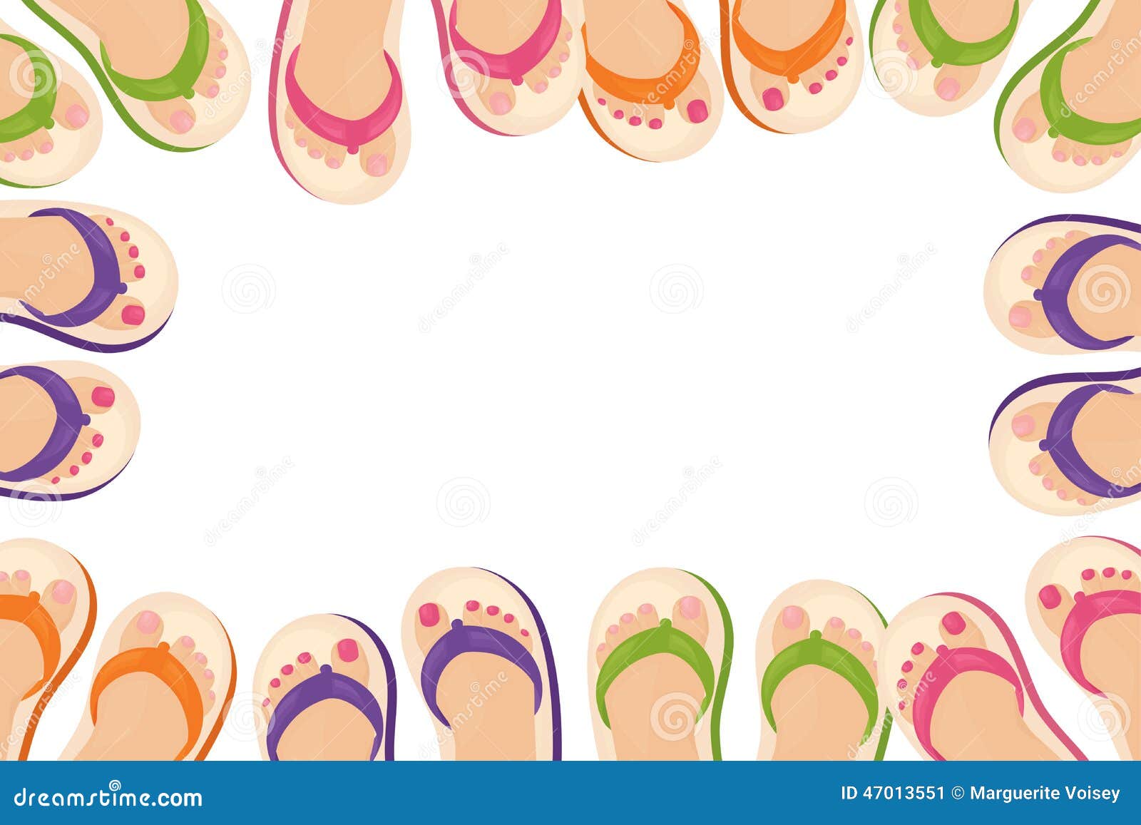 Feet Border Stock Illustrations – 460 Feet Border Stock Illustrations ...