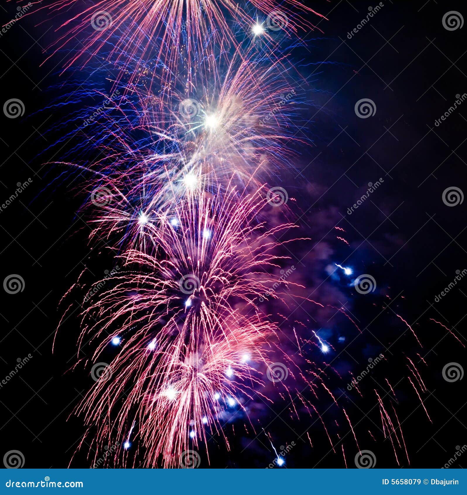 Summer Firework festival stock image. Image of fireworks - 5658079