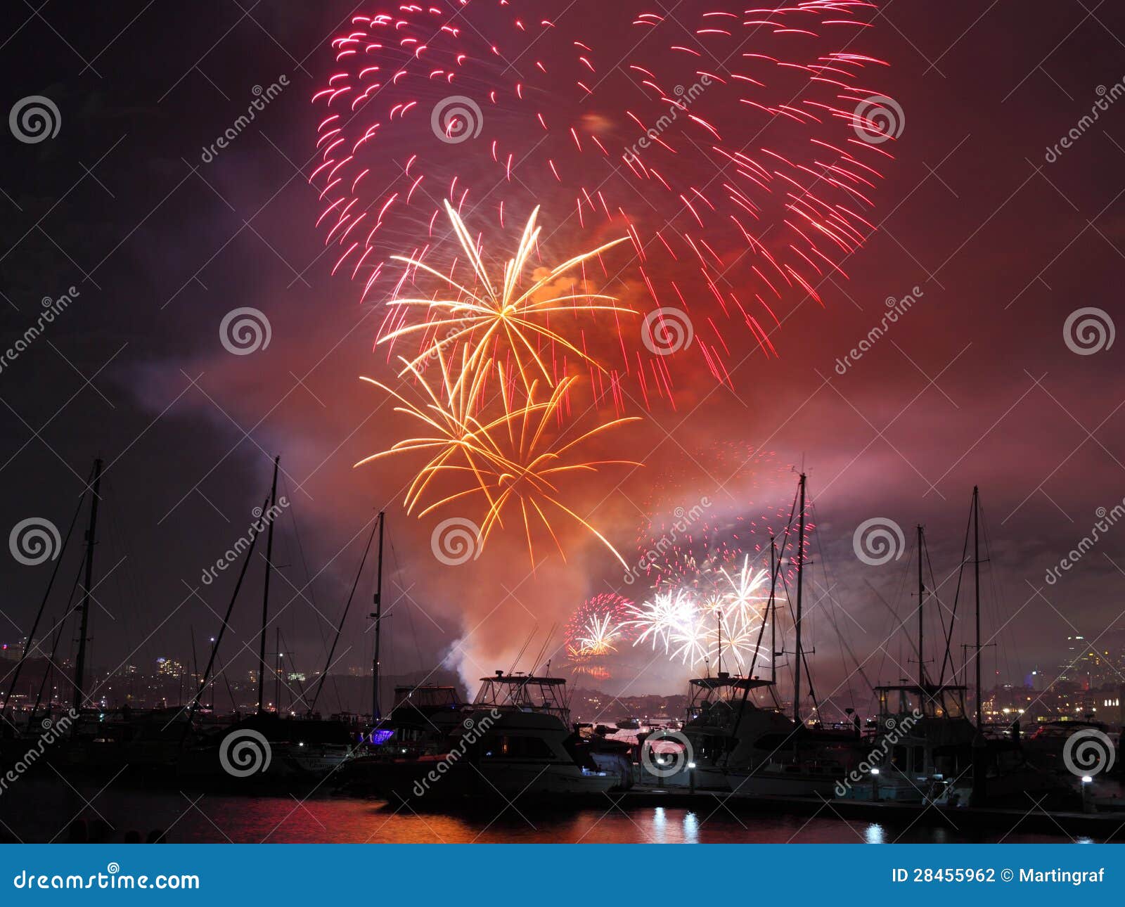 Fireworks Highlight Beijing Olympics Opening Cerem Editorial Image ...