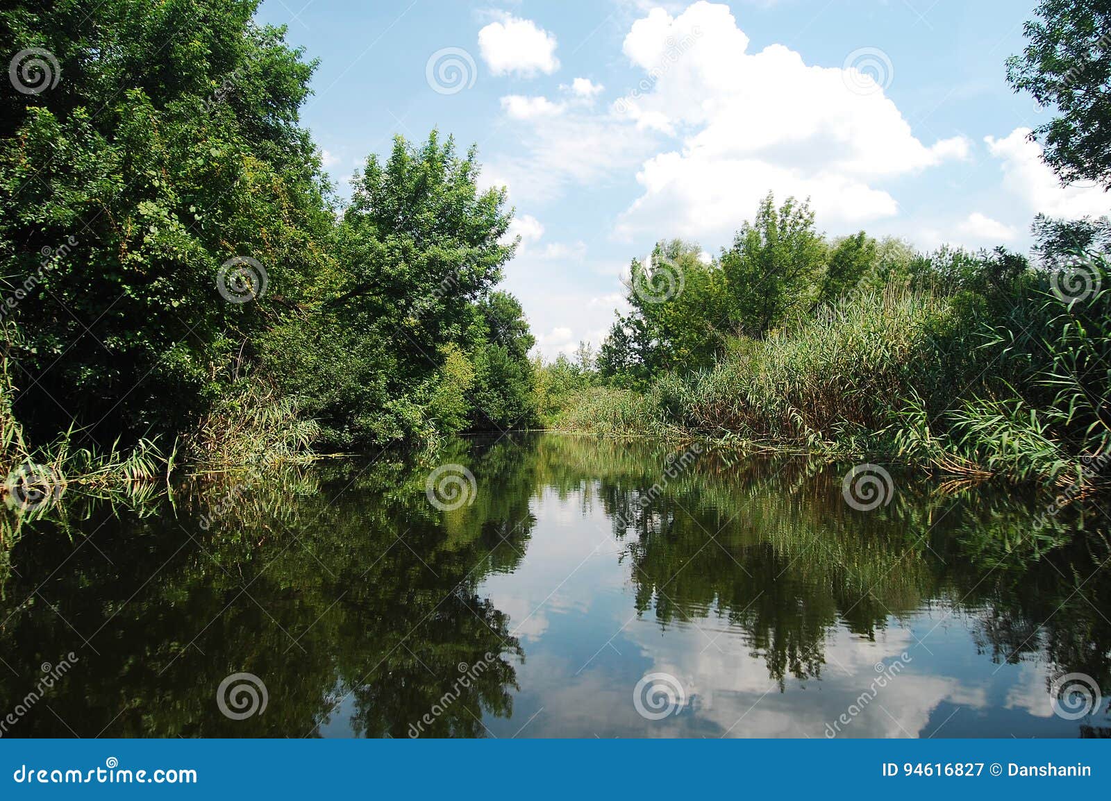 Floodplain River Meanders Delta Dron Aerial Video Shot Inland Sandy ...