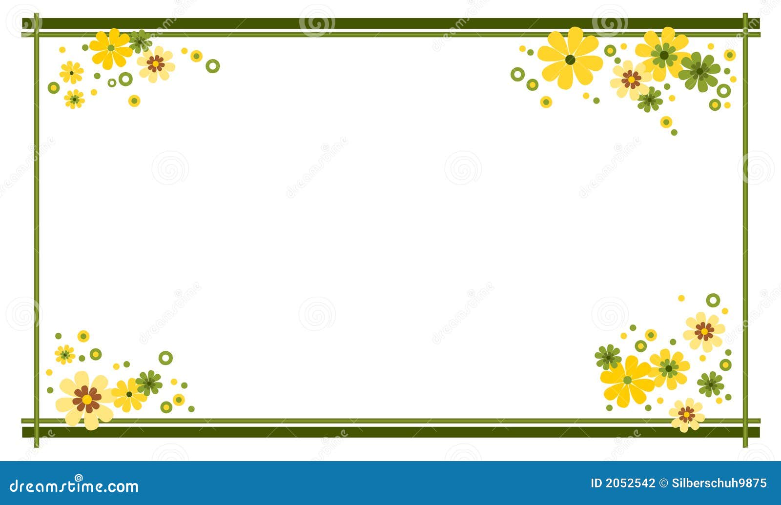 Summer frame stock vector. Illustration of frame, background - 2052542