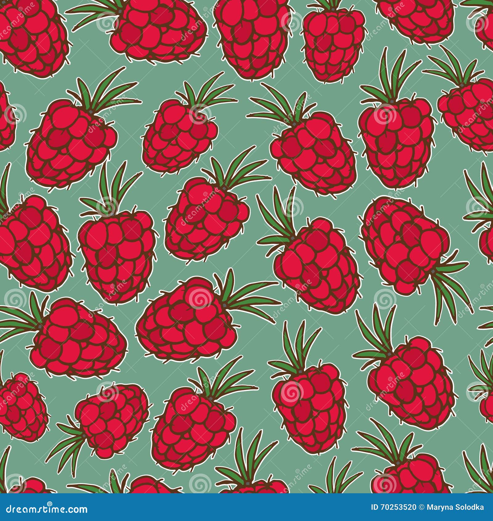 Raspberry Cute Kawaii Vector Character | CartoonDealer.com #178582298