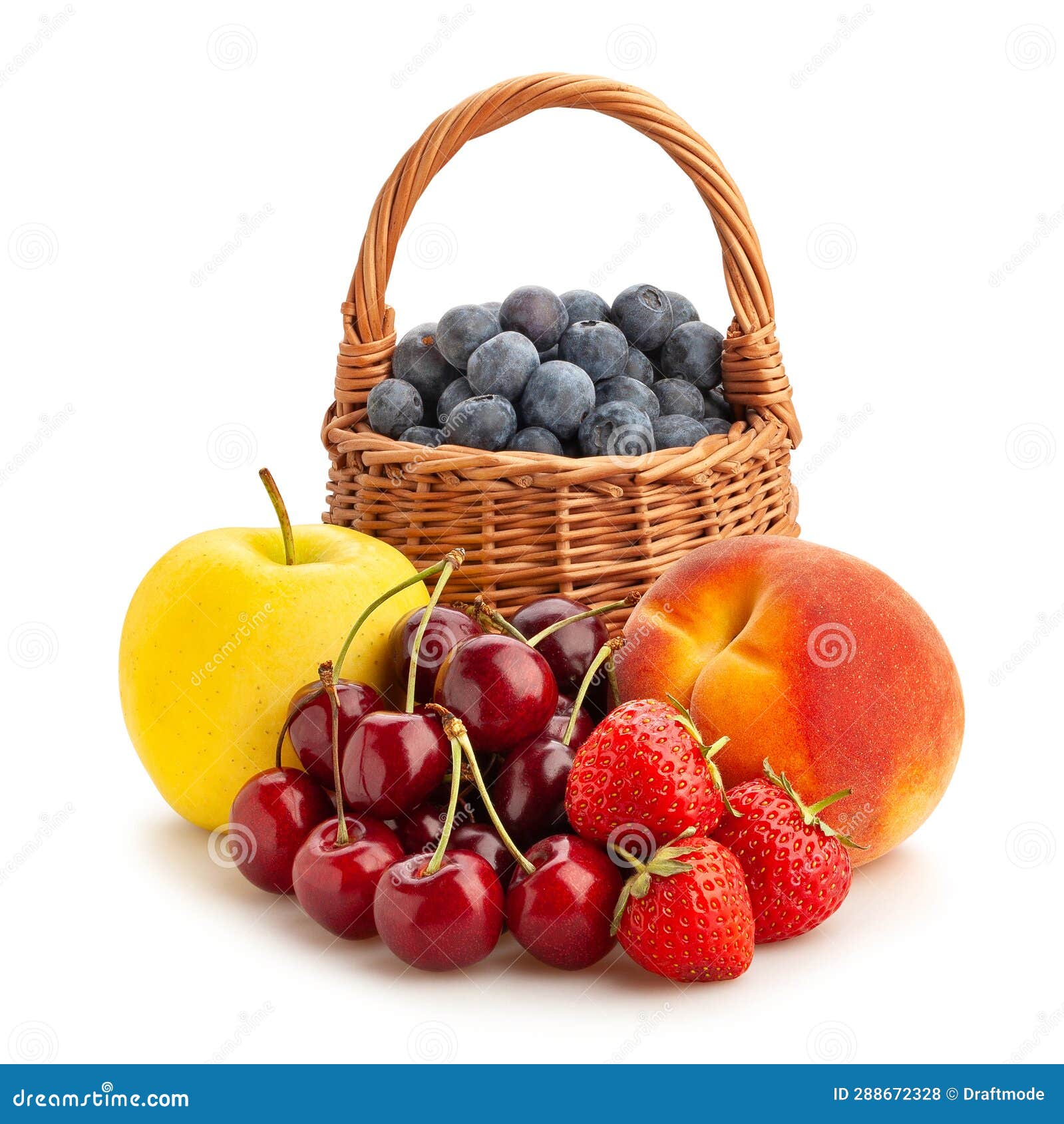 Summer fruit mix stock photo. Image of fruits, nutrient - 288672328