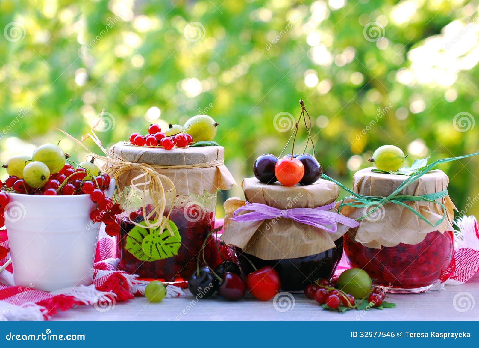 Summer fruit preserves stock photo. Image of life, compote - 32977546