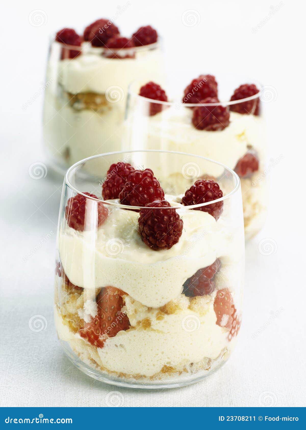 Summer fruit Tiramisu stock image. Image of strawberry - 23708211