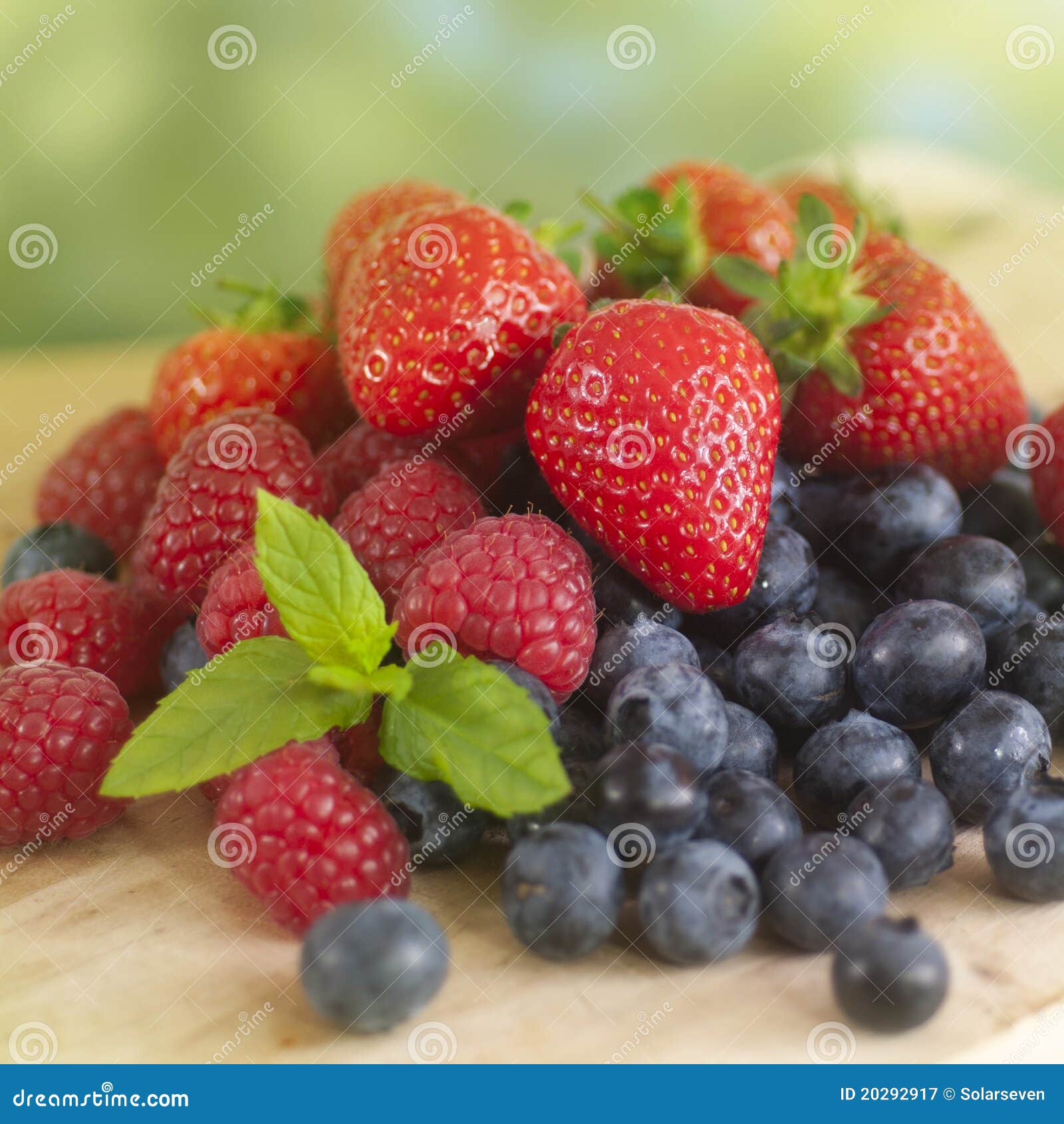 Summer Fruits stock image. Image of source, blueberries - 20292917