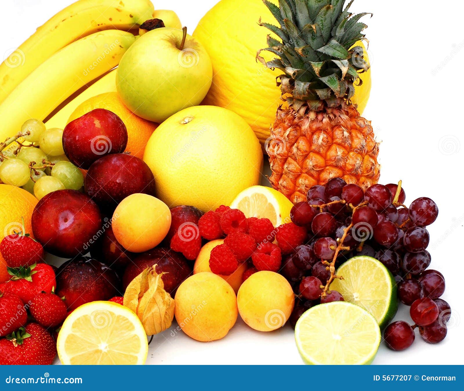 Summer fruits stock image. Image of nutrition, fruit, berries - 5677207