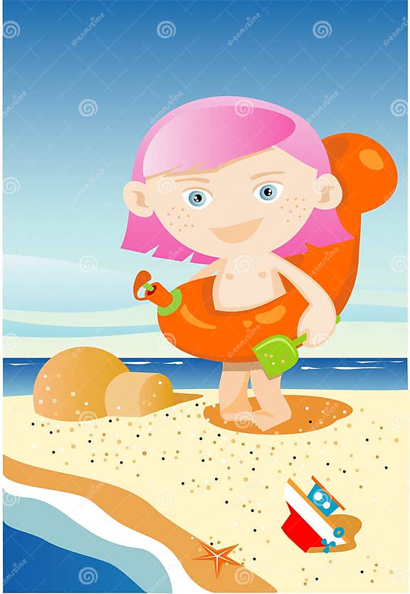 Summer Fun stock vector. Illustration of holiday, happy - 2462016