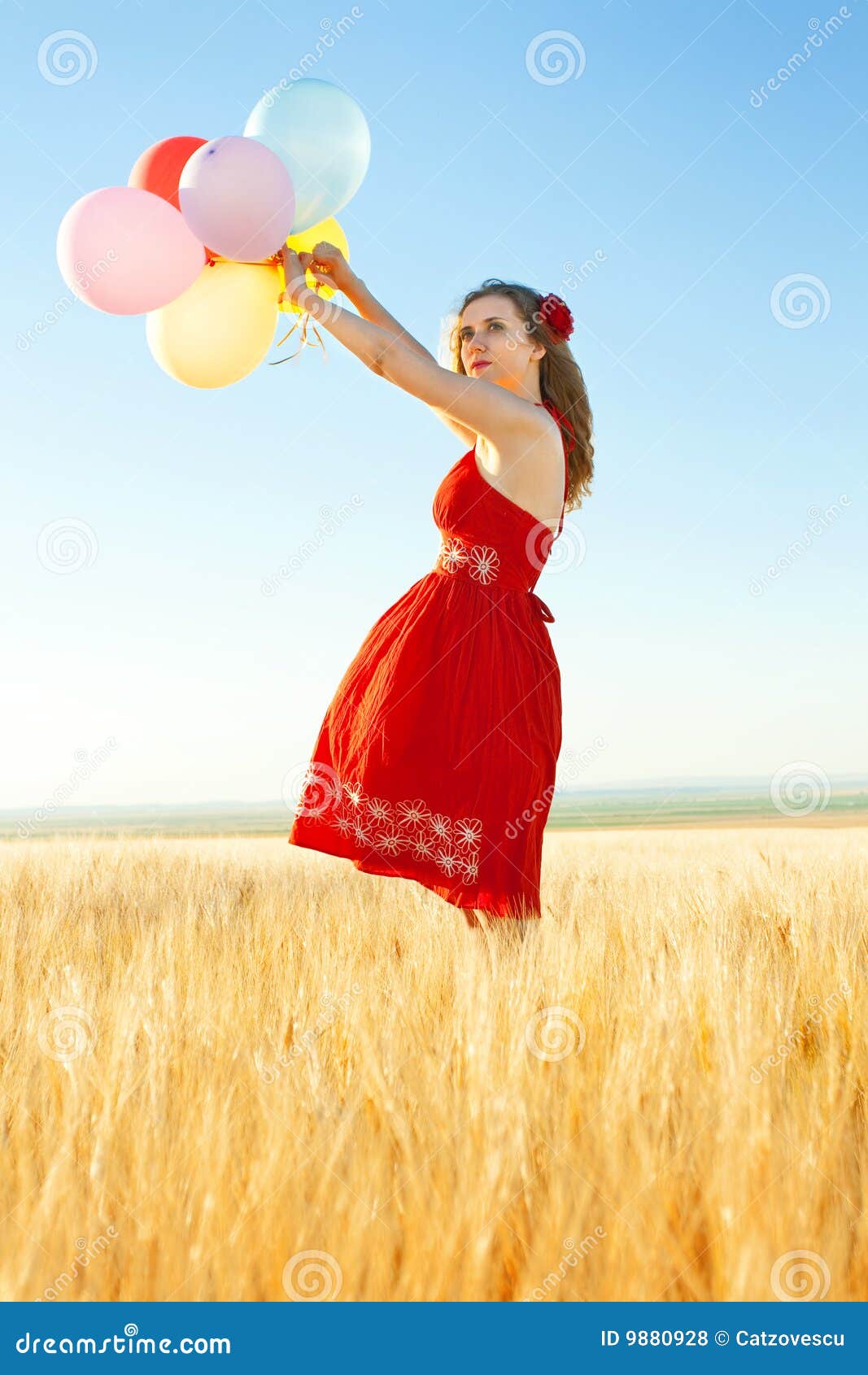 Summer fun stock photo. Image of summer, beauty, smile - 9880928