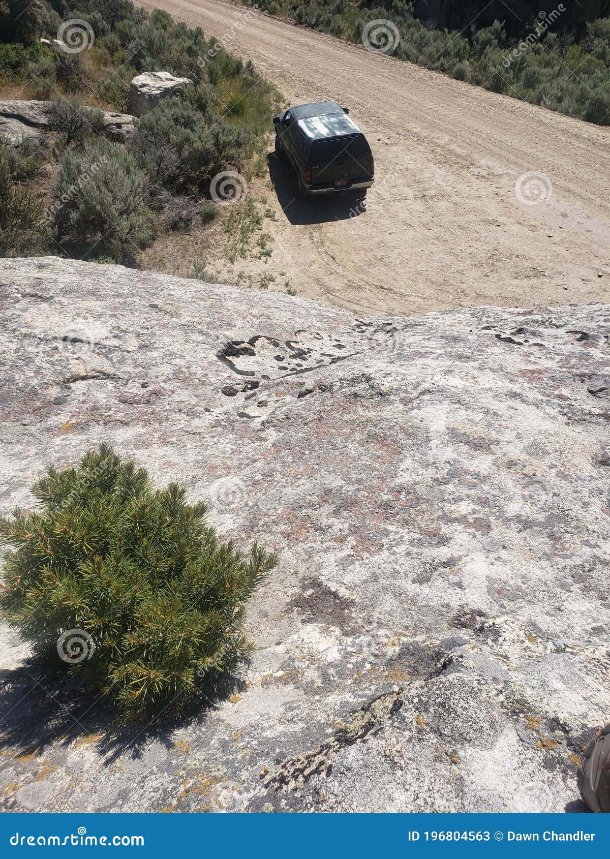 Rock Formations Summer Fun and Adventure Hiking Trails Stock Image ...
