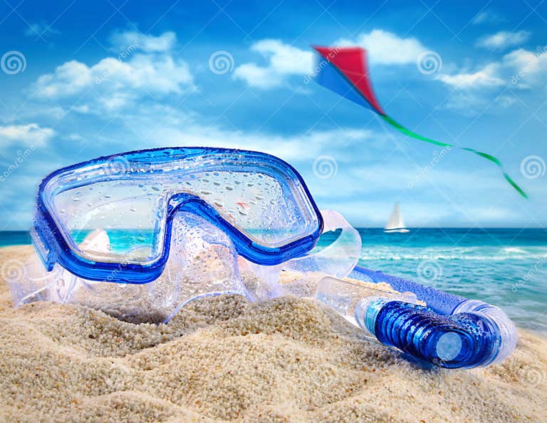 Summer fun at the beach stock image. Image of recreational - 25707509