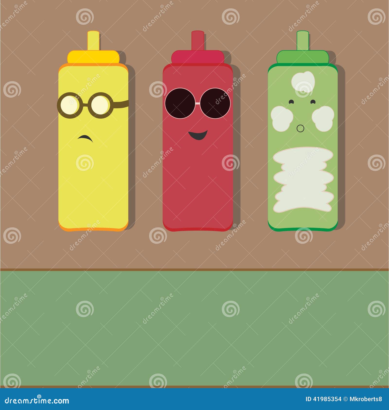 Summer Fun 3 stock illustration. Illustration of ketchup - 41985354