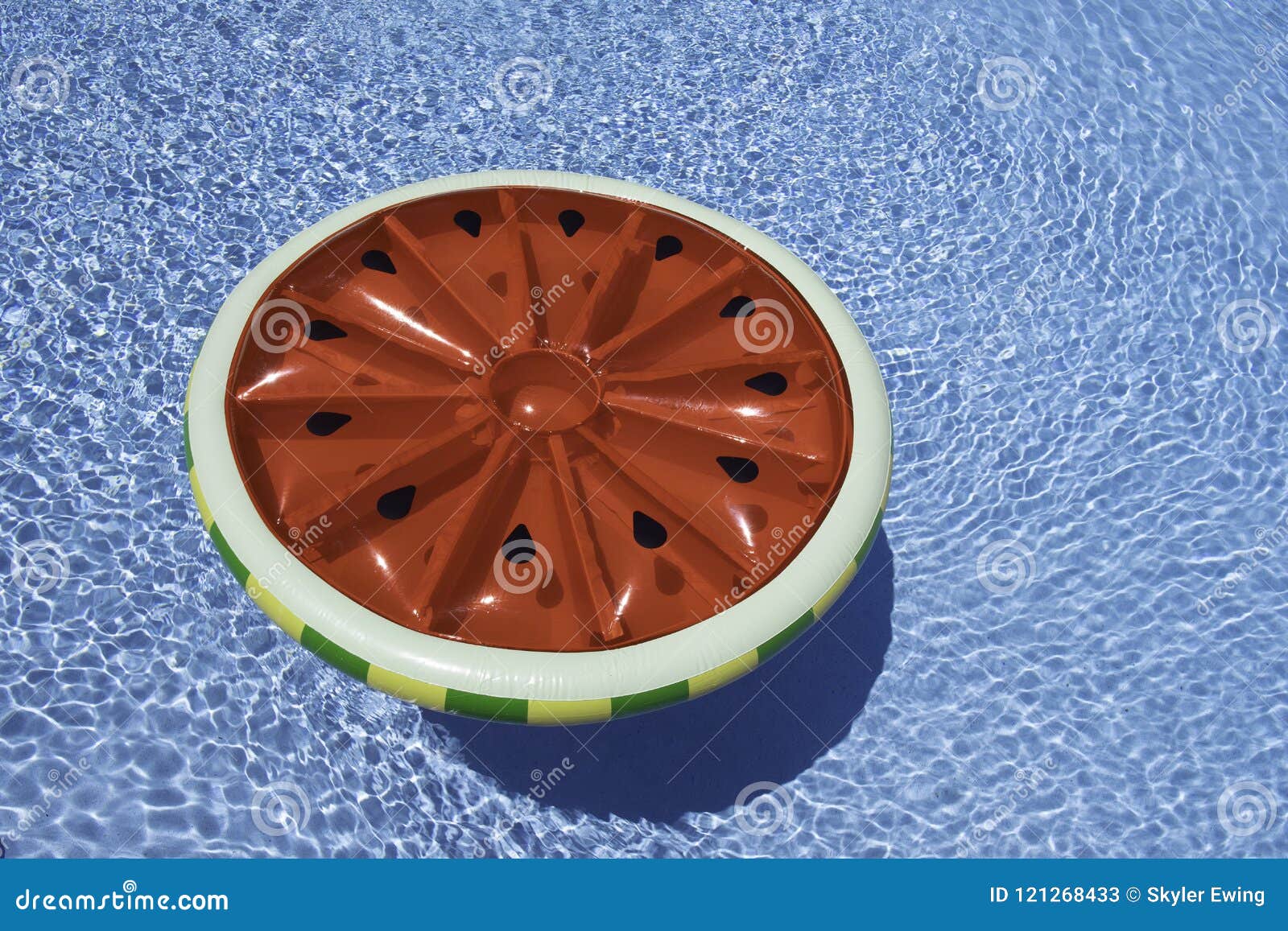 Inflatable Float in the Pool Stock Image - Image of summer, float ...