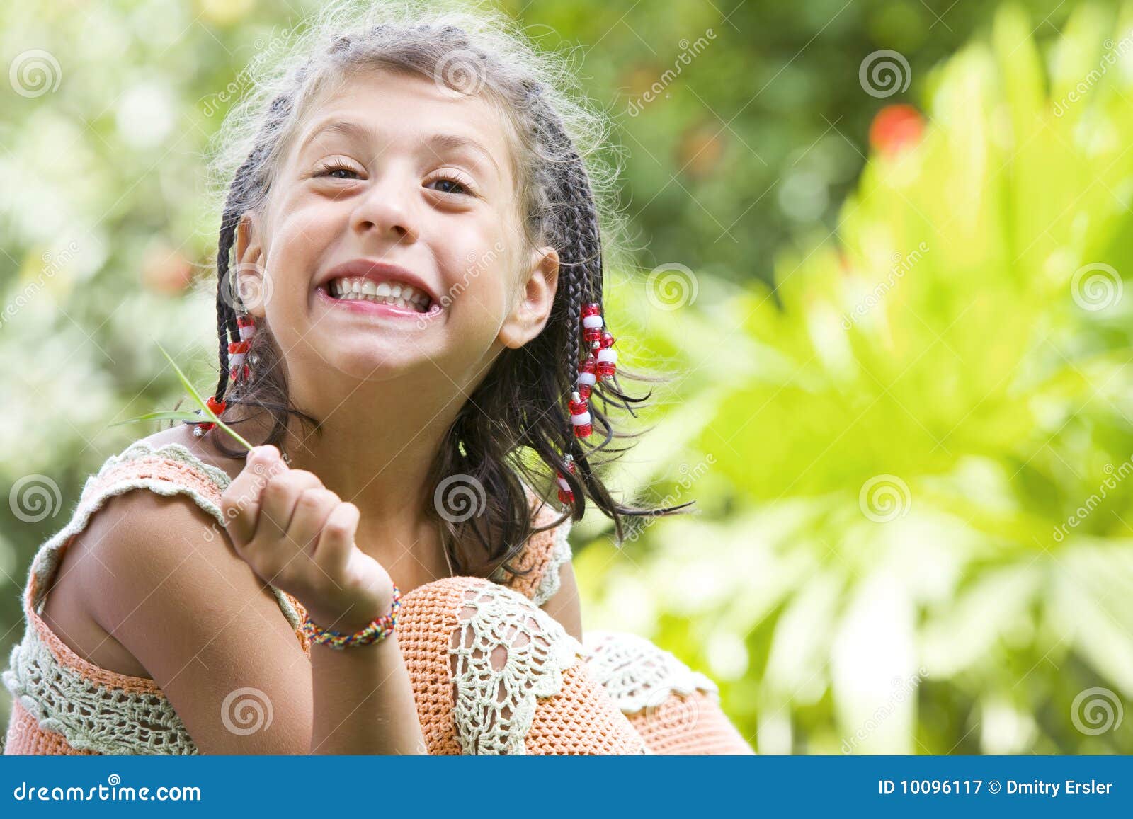 Summer girl stock image. Image of cute, joyful, healthy - 10096117