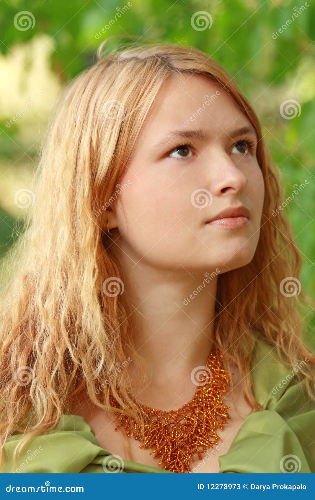 Summer girl stock image. Image of brown, adult, young - 12278973