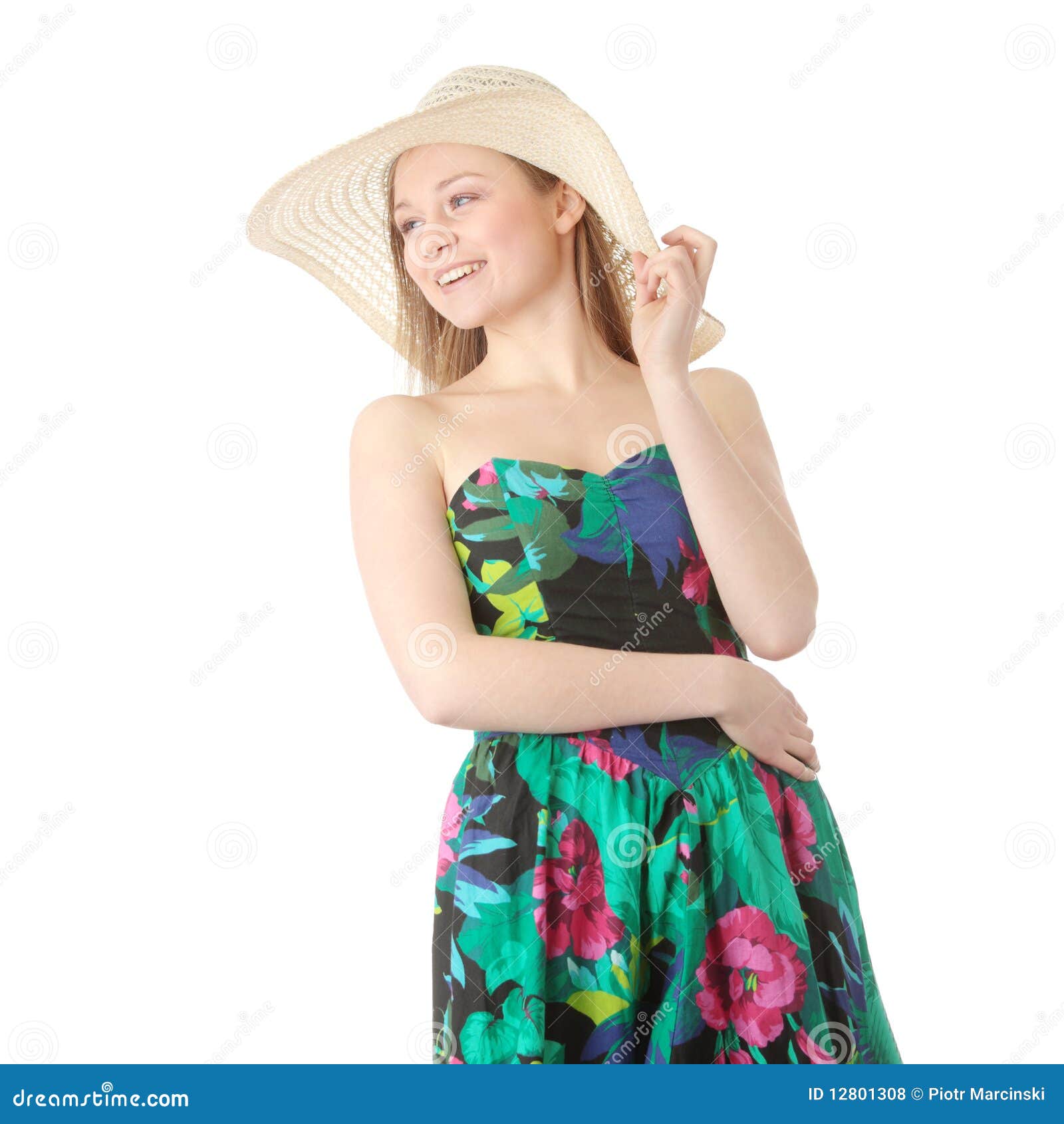 Summer girl stock photo. Image of face, girl, casual - 12801308