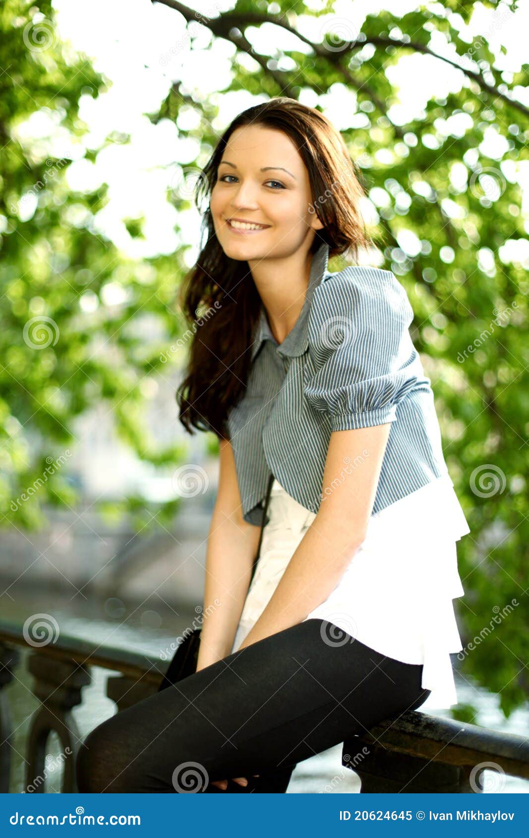 Summer girl stock image. Image of women, nature, beauty - 20624645