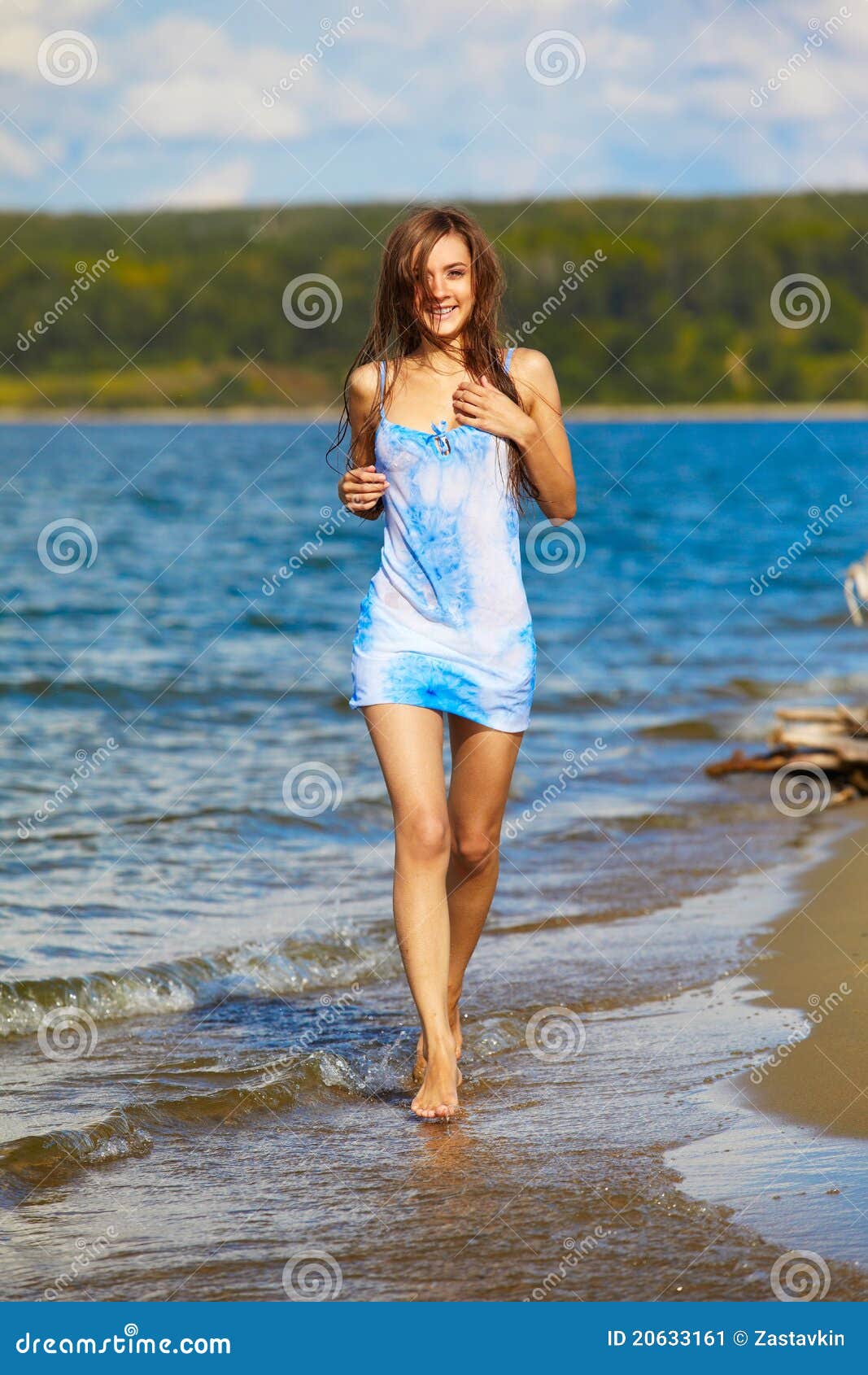 Summer girl stock image. Image of looking, attractive - 20633161
