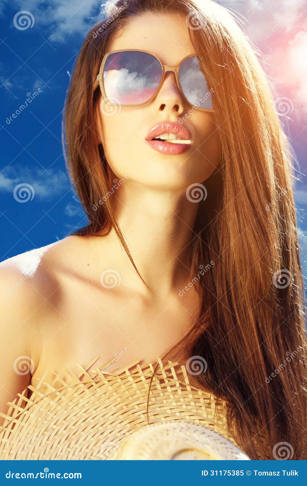 Summer girl stock image. Image of female, skin, natural - 31175385