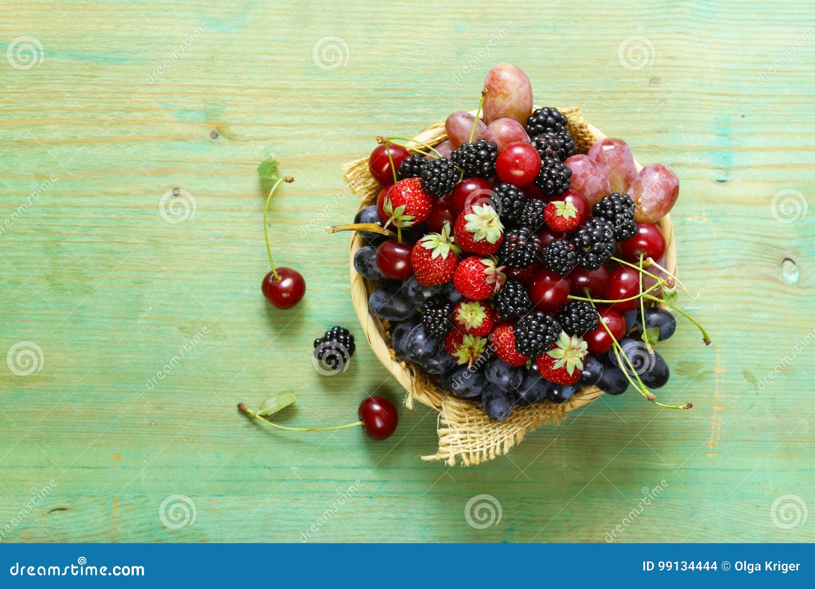 Summer harvest of berries stock photo. Image of ripe - 99134444