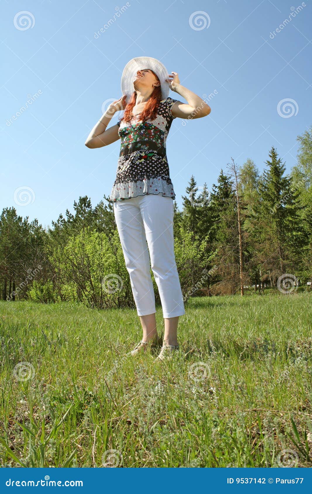 Summer has come! stock photo. Image of looks, summer, white - 9537142
