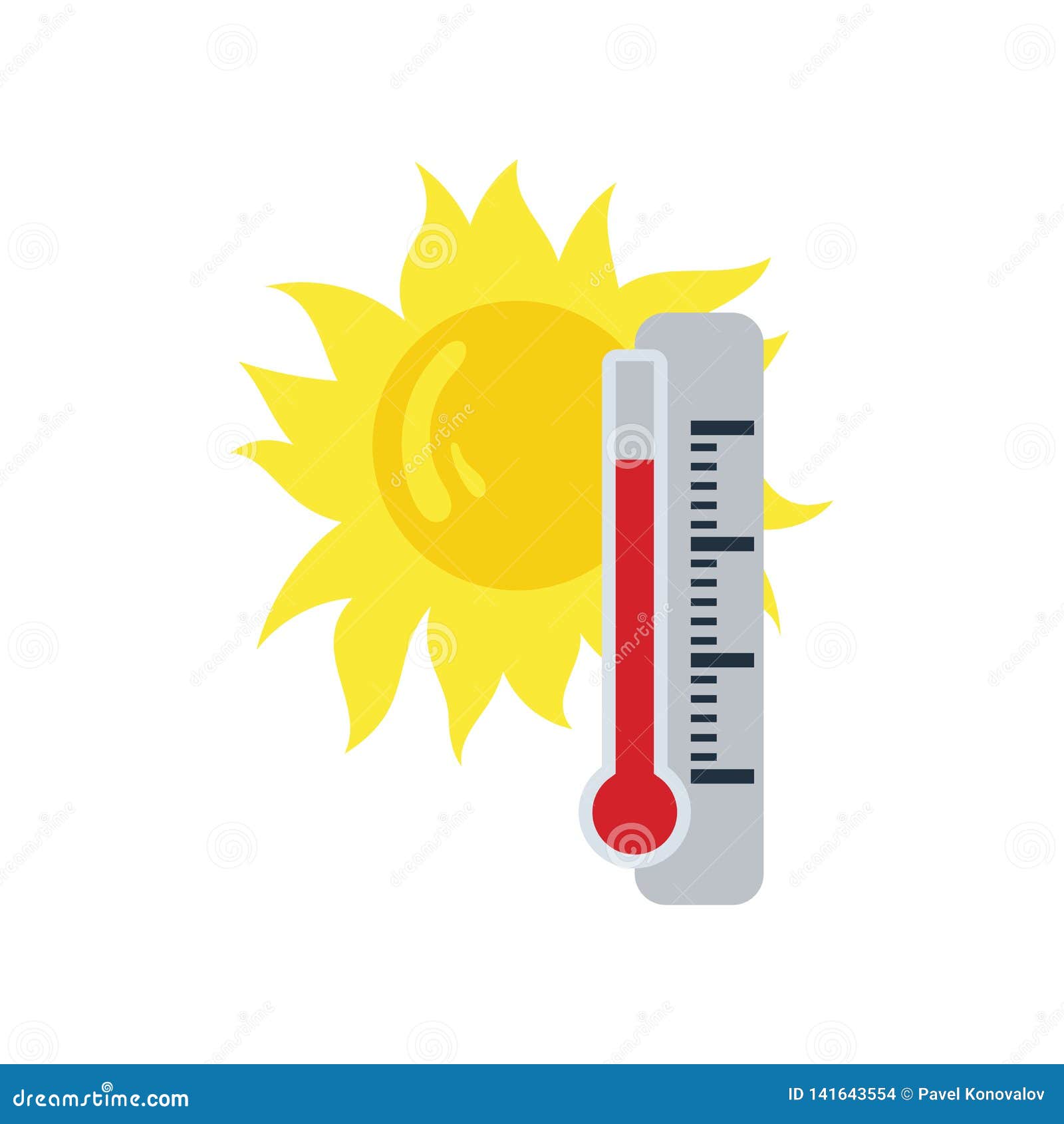 Hot Summer Heat Day Vector Illustration, Cartoon Flat People Sunbathing ...