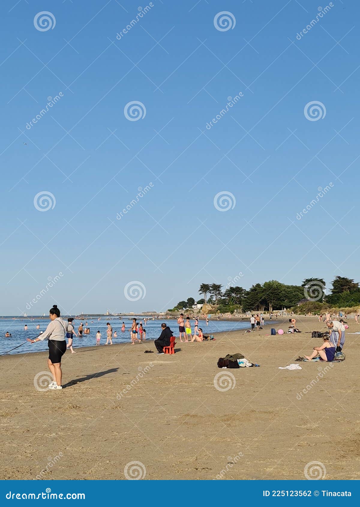 2021 Summer Heatwave in Ireland.Burrow Beach,Dublin 13, Sutton ...