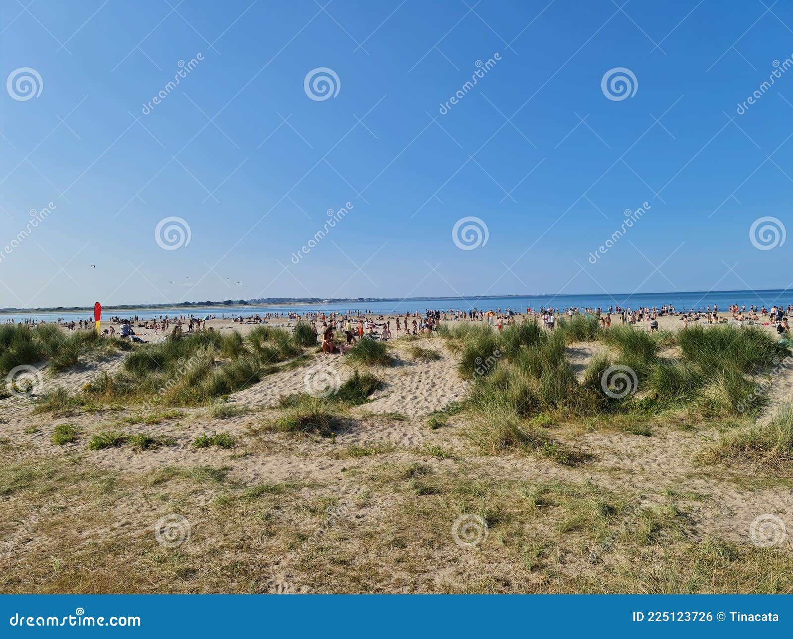 2021 Summer Heatwave in Ireland.Burrow Beach,Dublin 13, Sutton ...