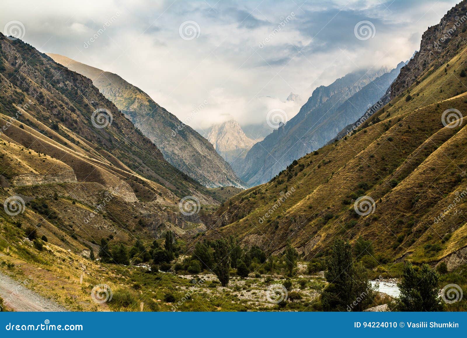 Summer Hills in Chui Valley Stock Photo - Image of nomads, valley: 94224010