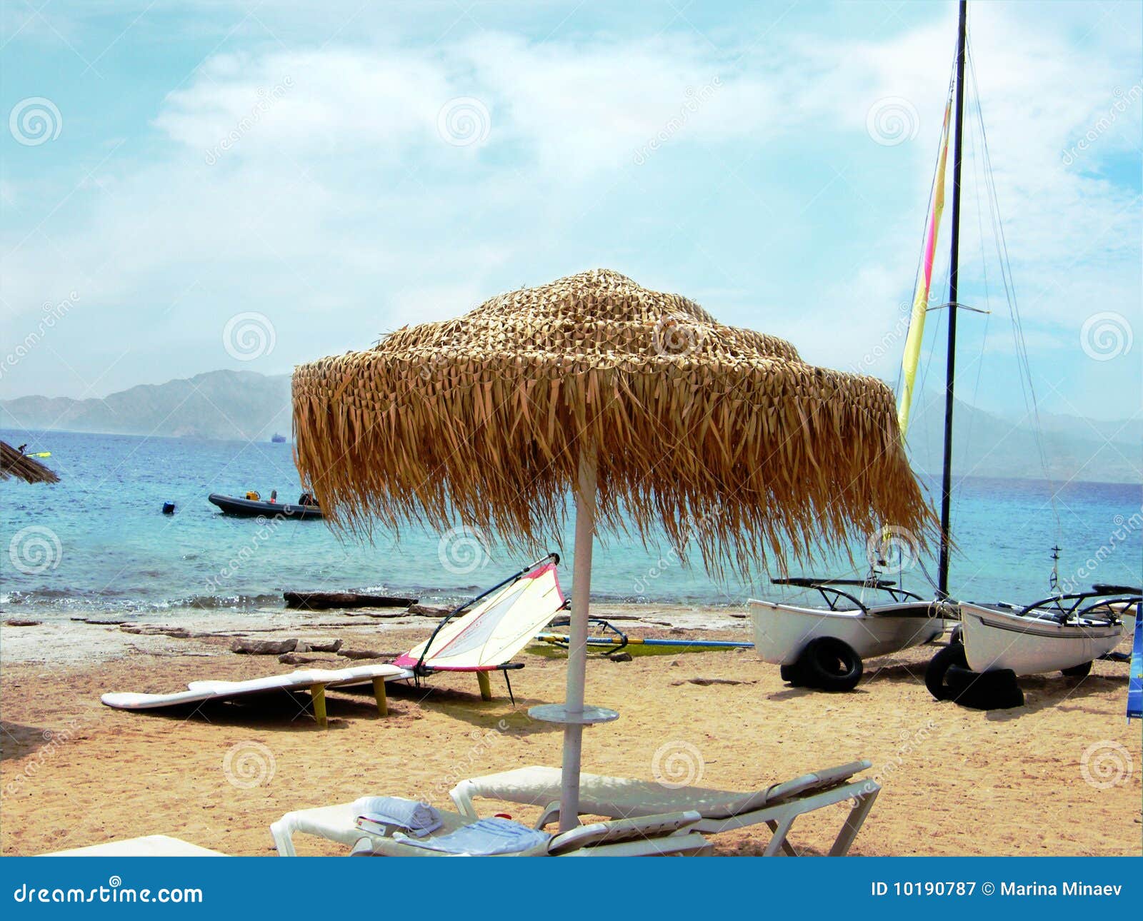 Summer holiday on a sea stock image. Image of summer - 10190787