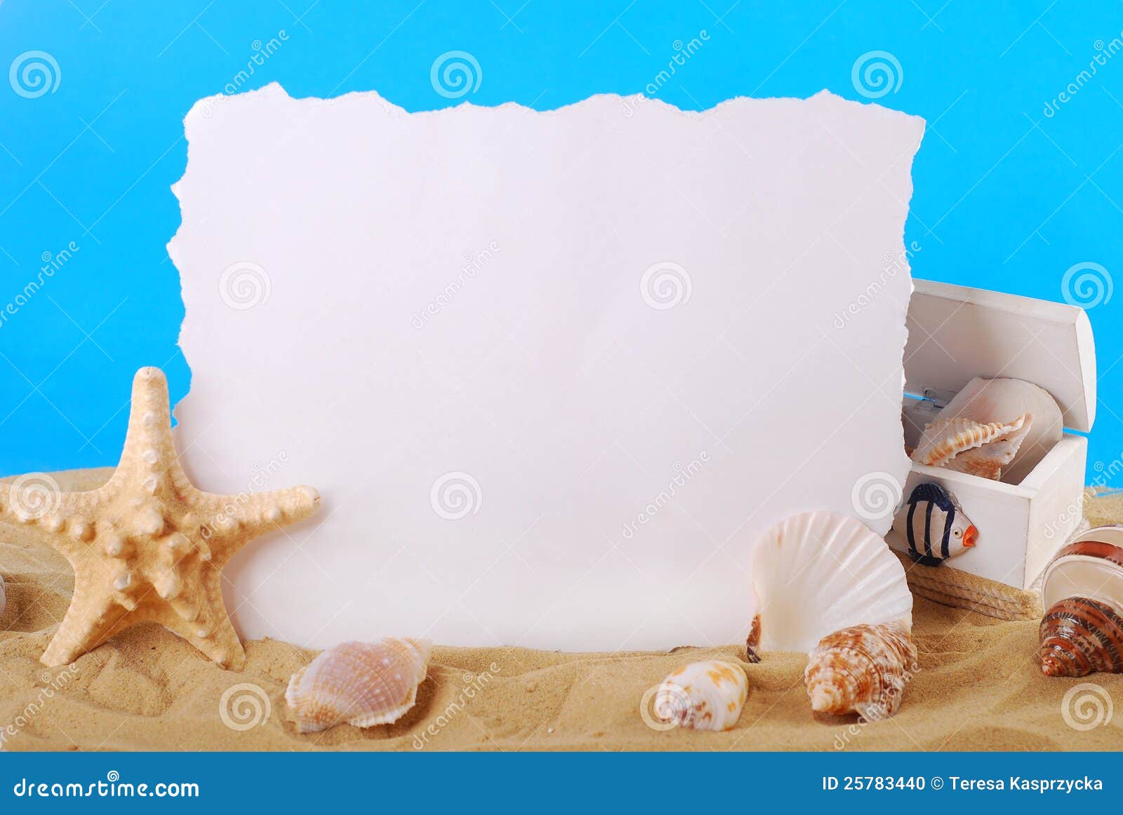 Summer Holidays Frame Stock Photo - Image: 25783440