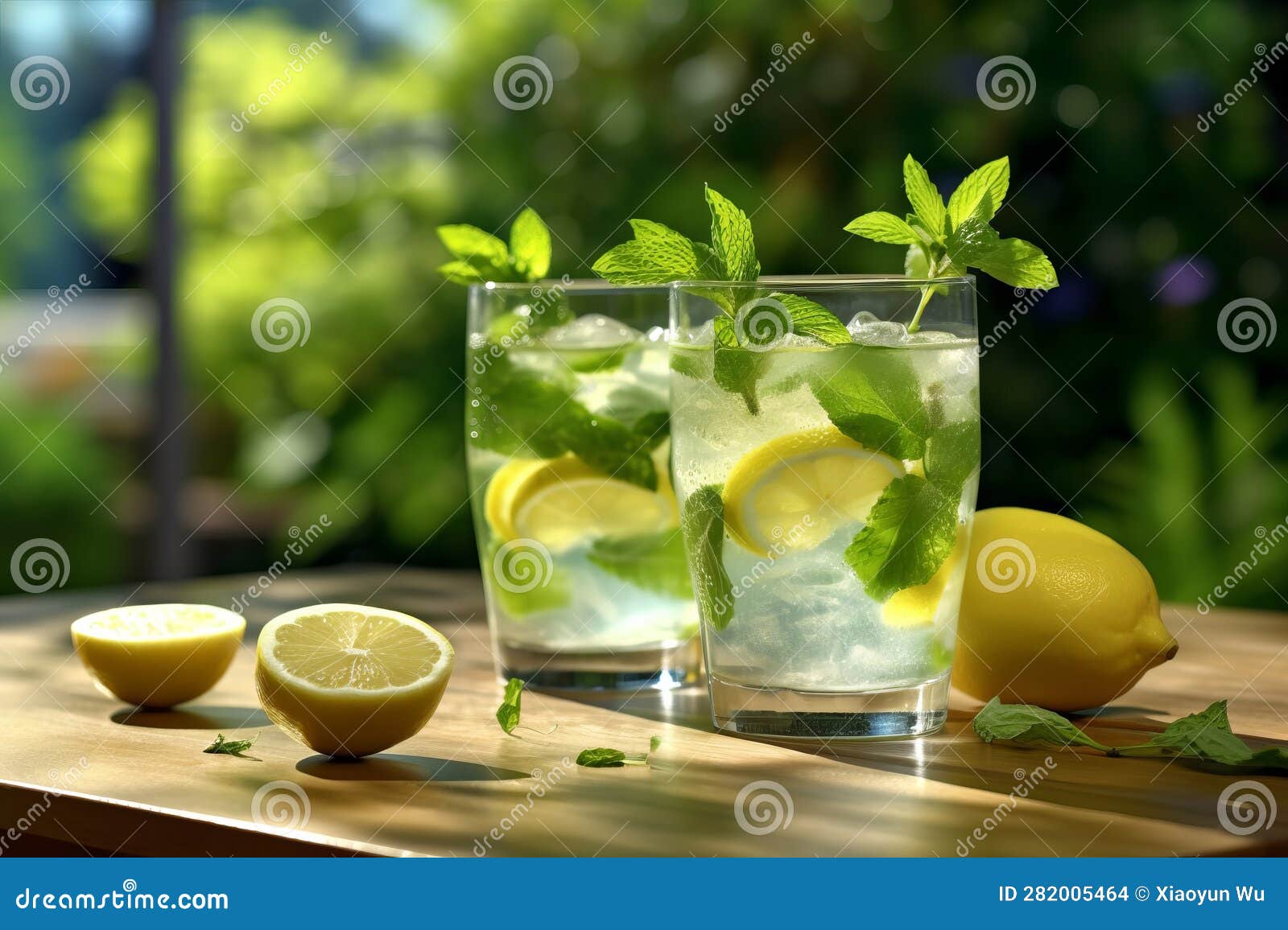 Summer Iced Multi-flavor Compound Juice Stock Illustration ...