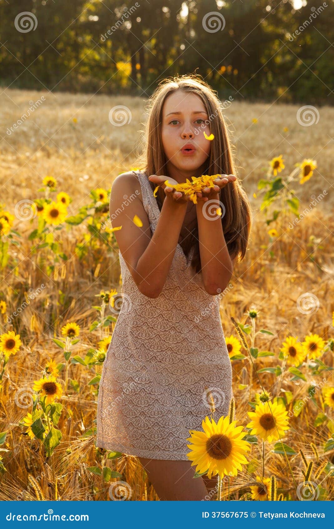 Summer joy stock image. Image of nature, blowing, child - 37567675