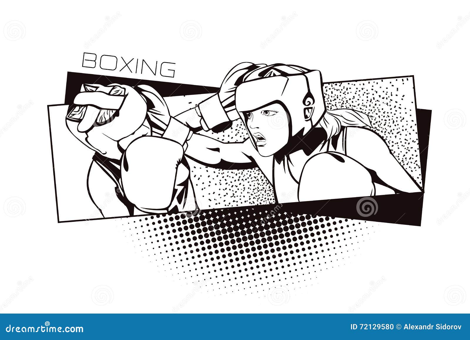 Summer Kinds of Sports. Boxing Stock Vector - Illustration of game ...