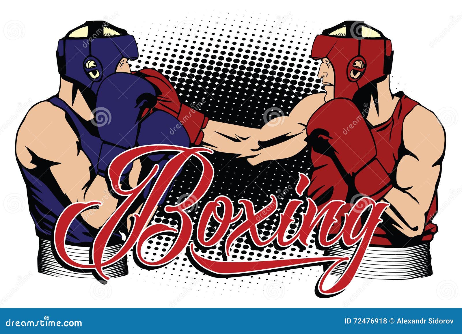 Summer Kinds of Sports. Boxing Stock Vector - Illustration of athletics ...