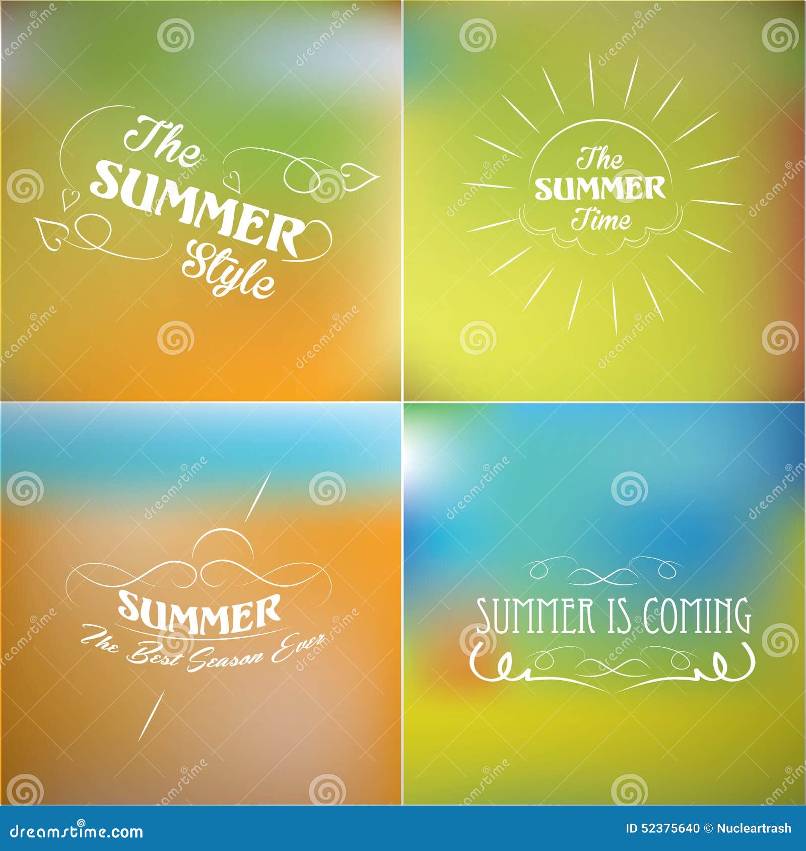 Summer labels stock vector. Illustration of design, anchor - 52375640