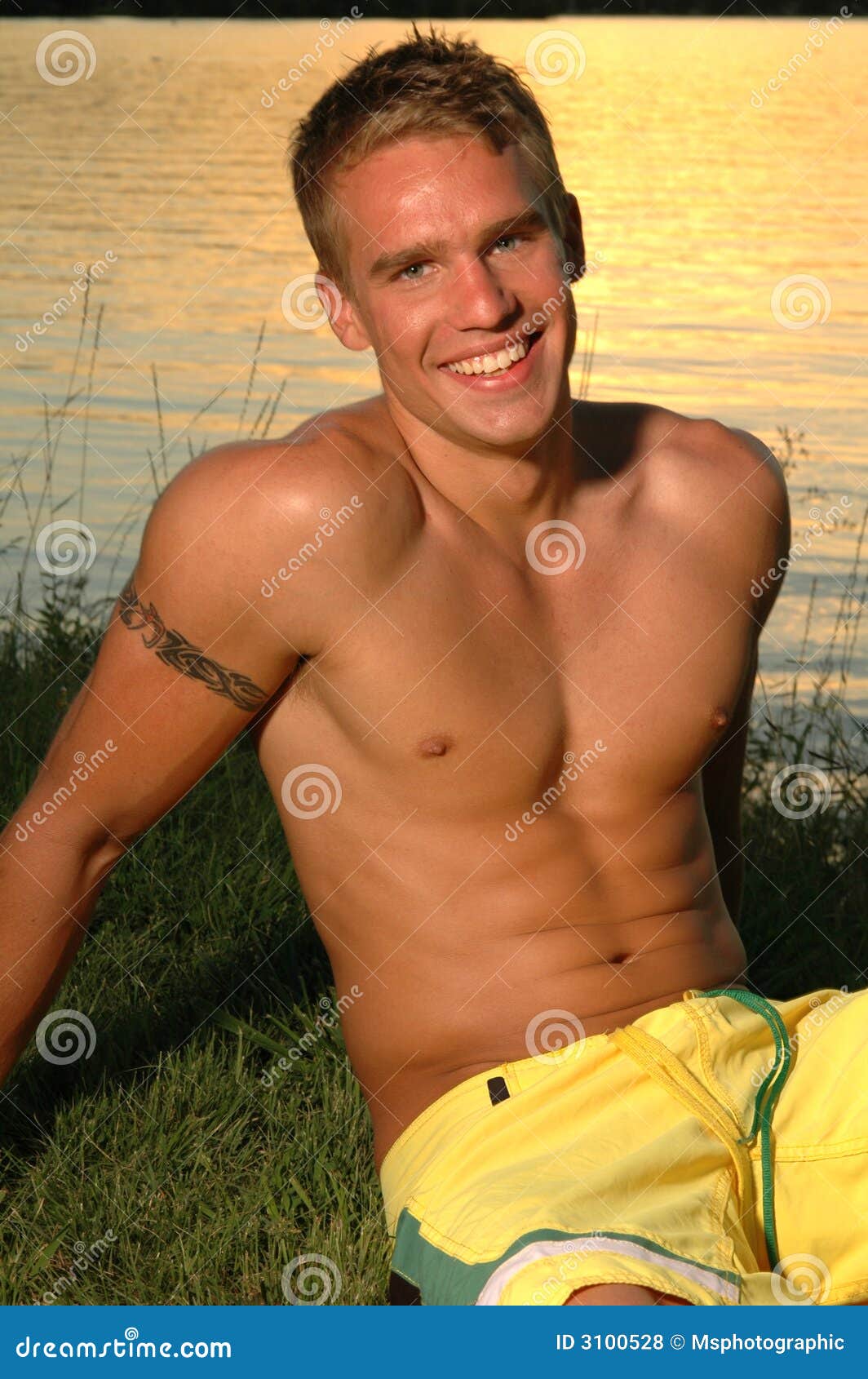 Summer at the Lake stock photo. Image of swim, adult, bathing - 3100528